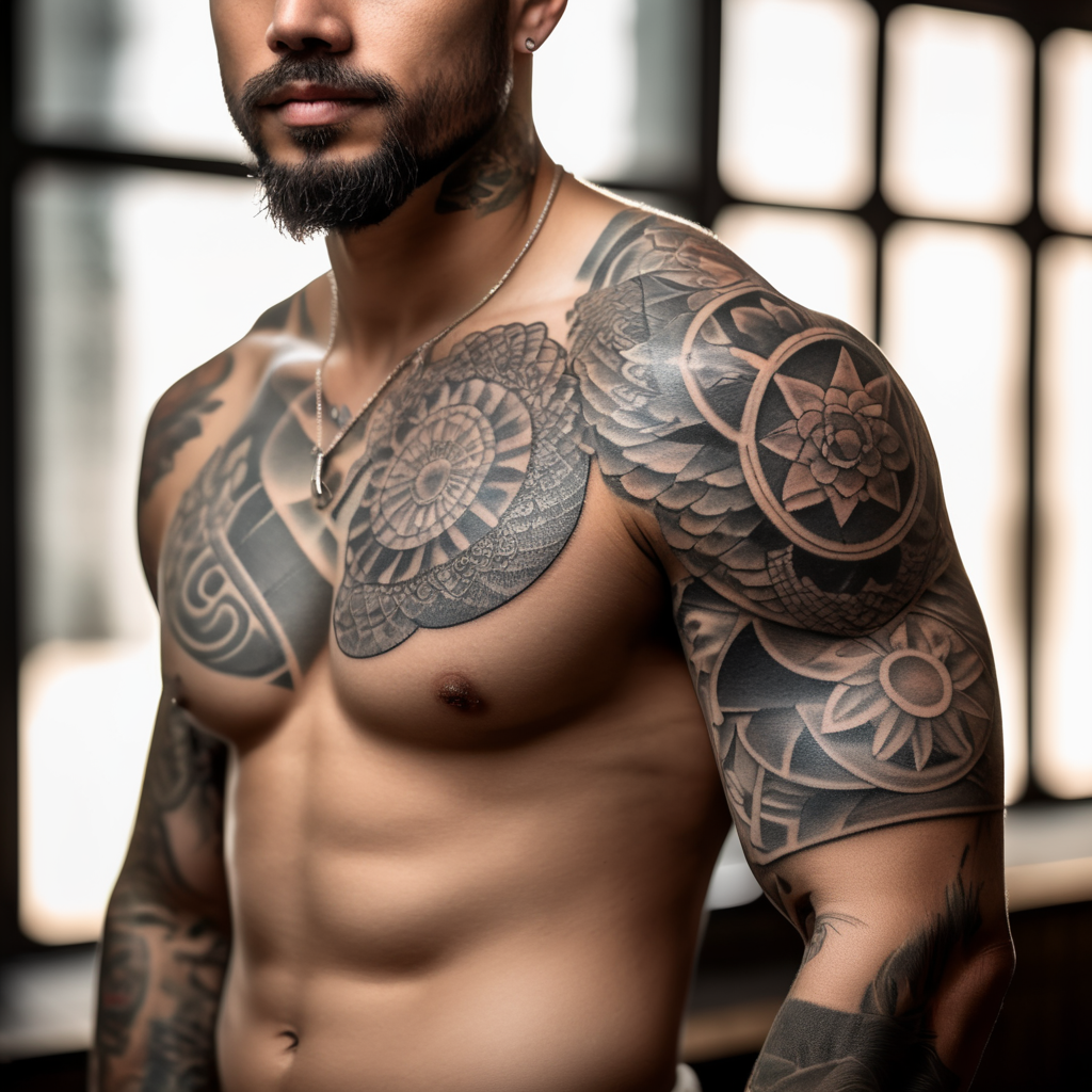 Premium Free ai Images | new style of tattoo