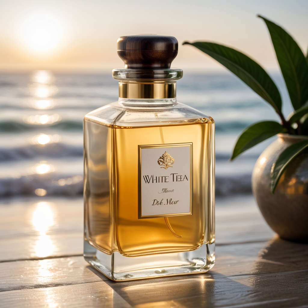 Premium Free ai Images | perfume bottle with the name on the label ...