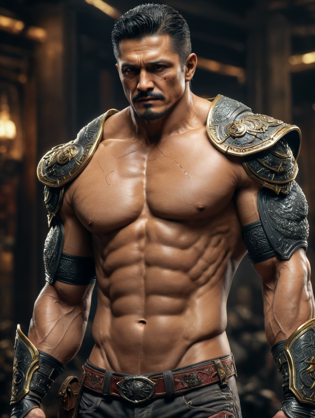 Premium Free ai Images | robin padilla is the best bodybuilders