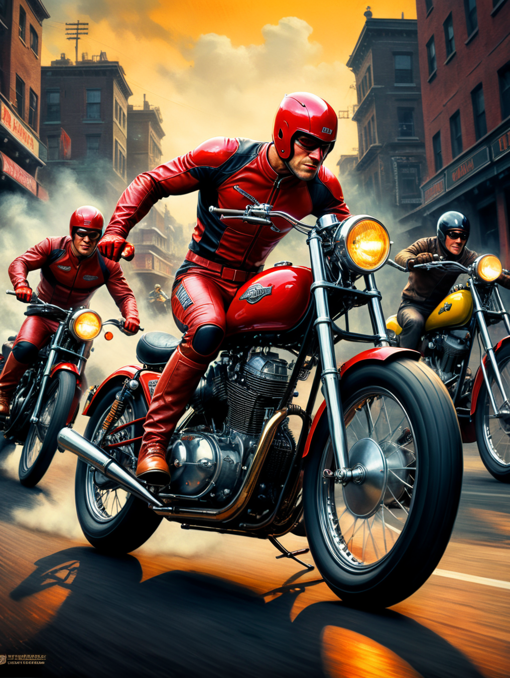 Premium Free ai Images | vintage advertising poster colors for ...