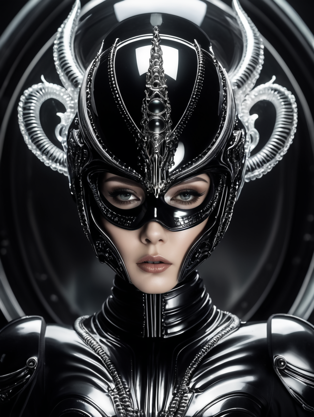 Premium Free ai Images | giger prometheus albine model octoupus skin ...