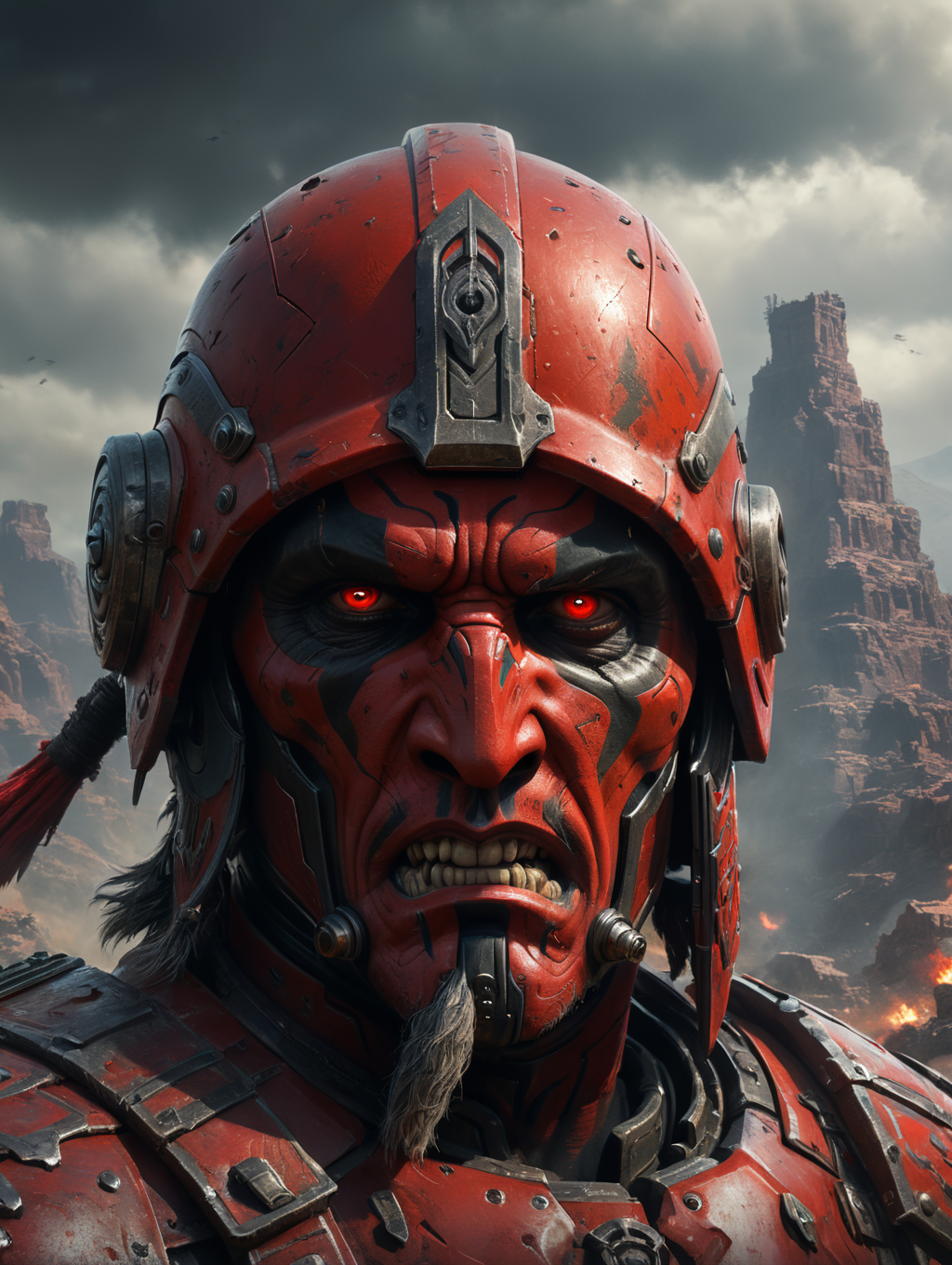 Premium Free ai Images | red raider