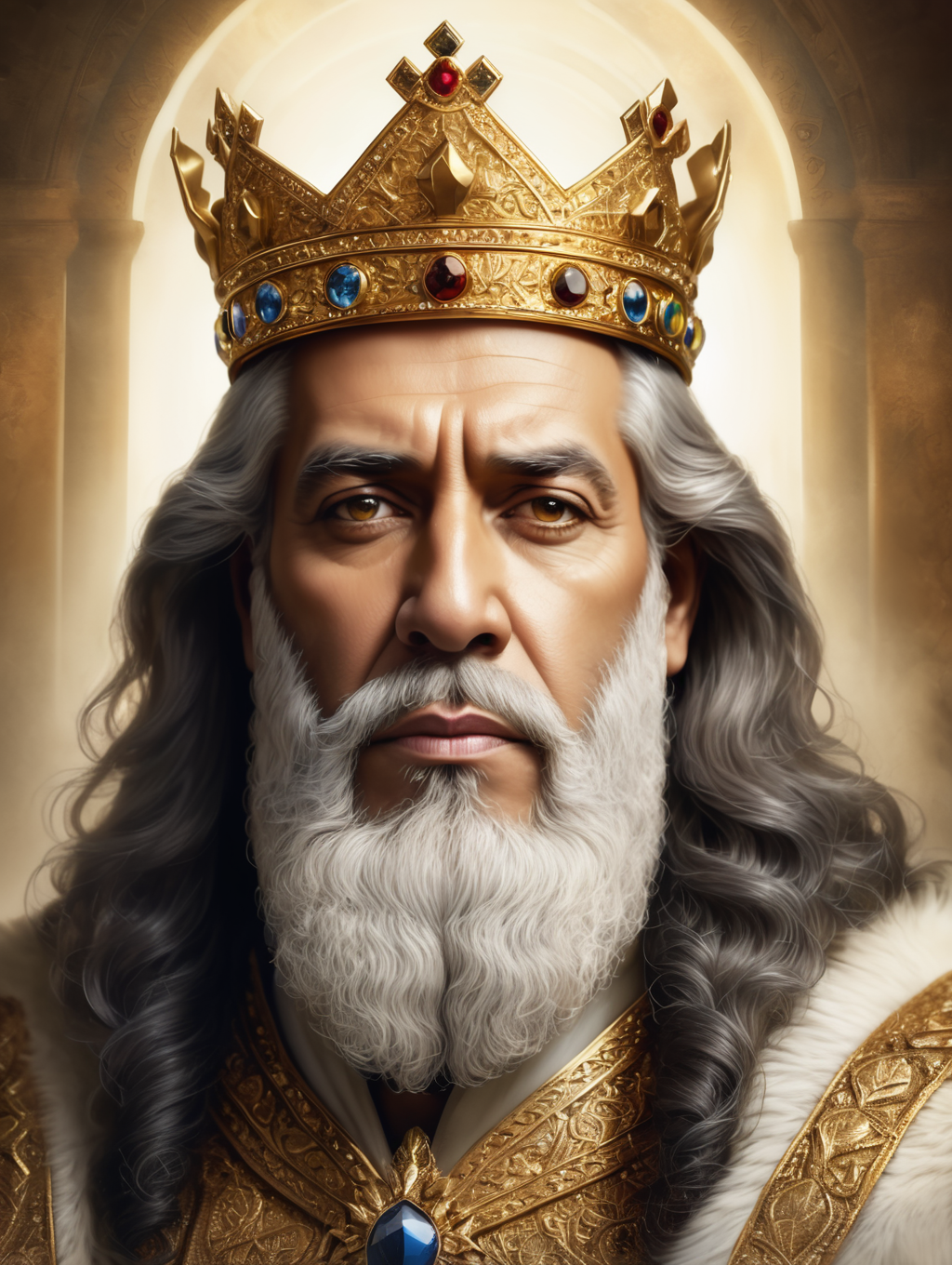 Premium Free ai Images | solomon king of israel