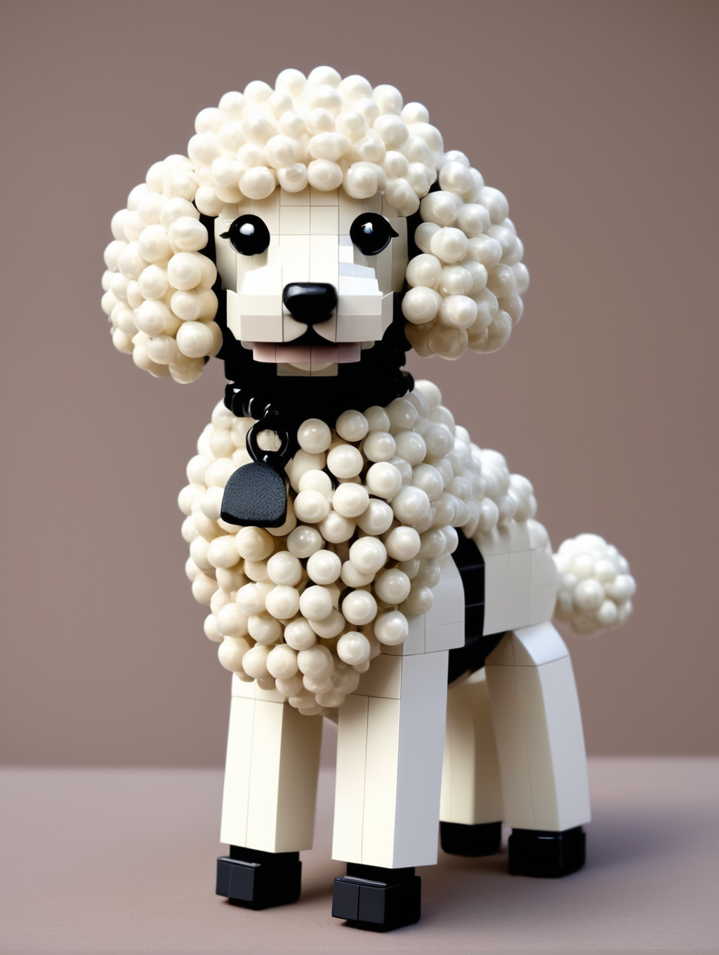 Premium Free ai Images | create me lego poodle