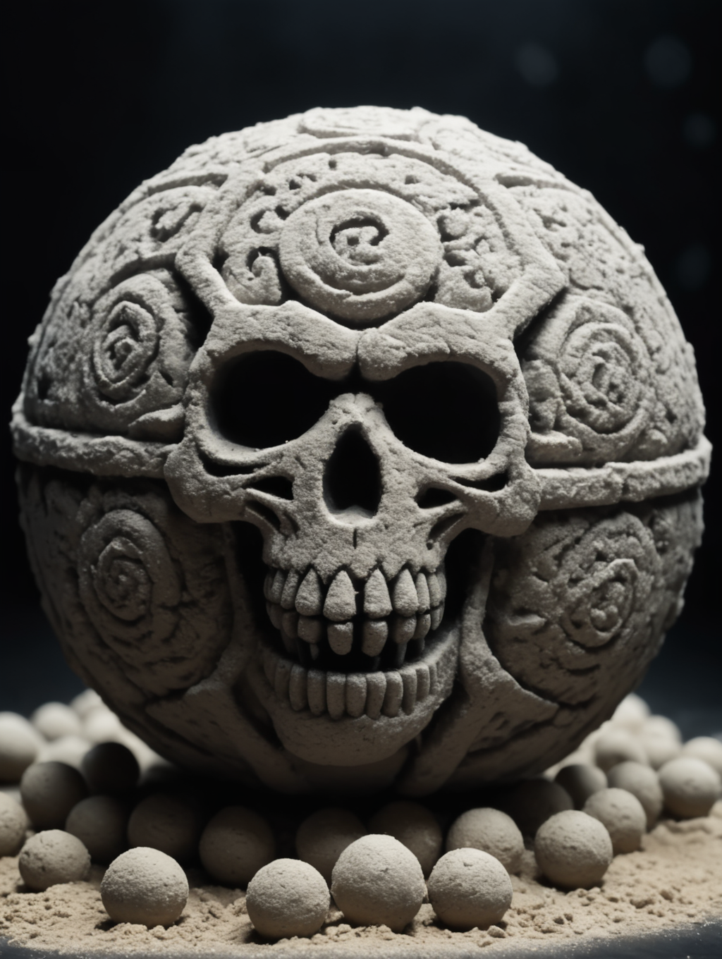 Premium Free ai Images | rolling alive animated ball who is alive made ...