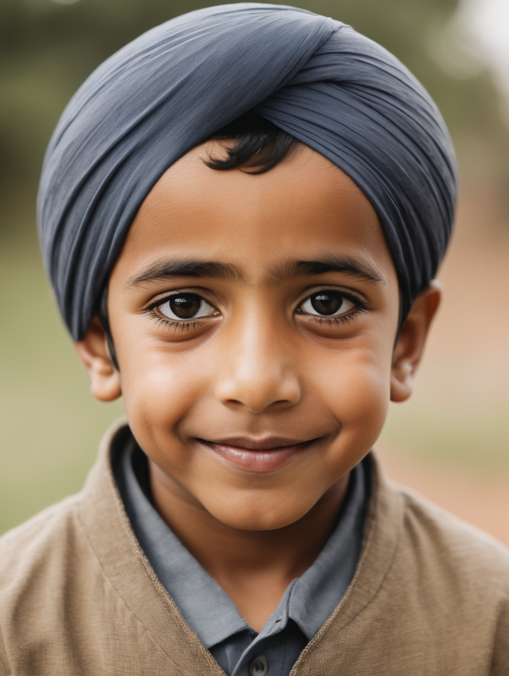 Premium Free ai Images | sikh boy