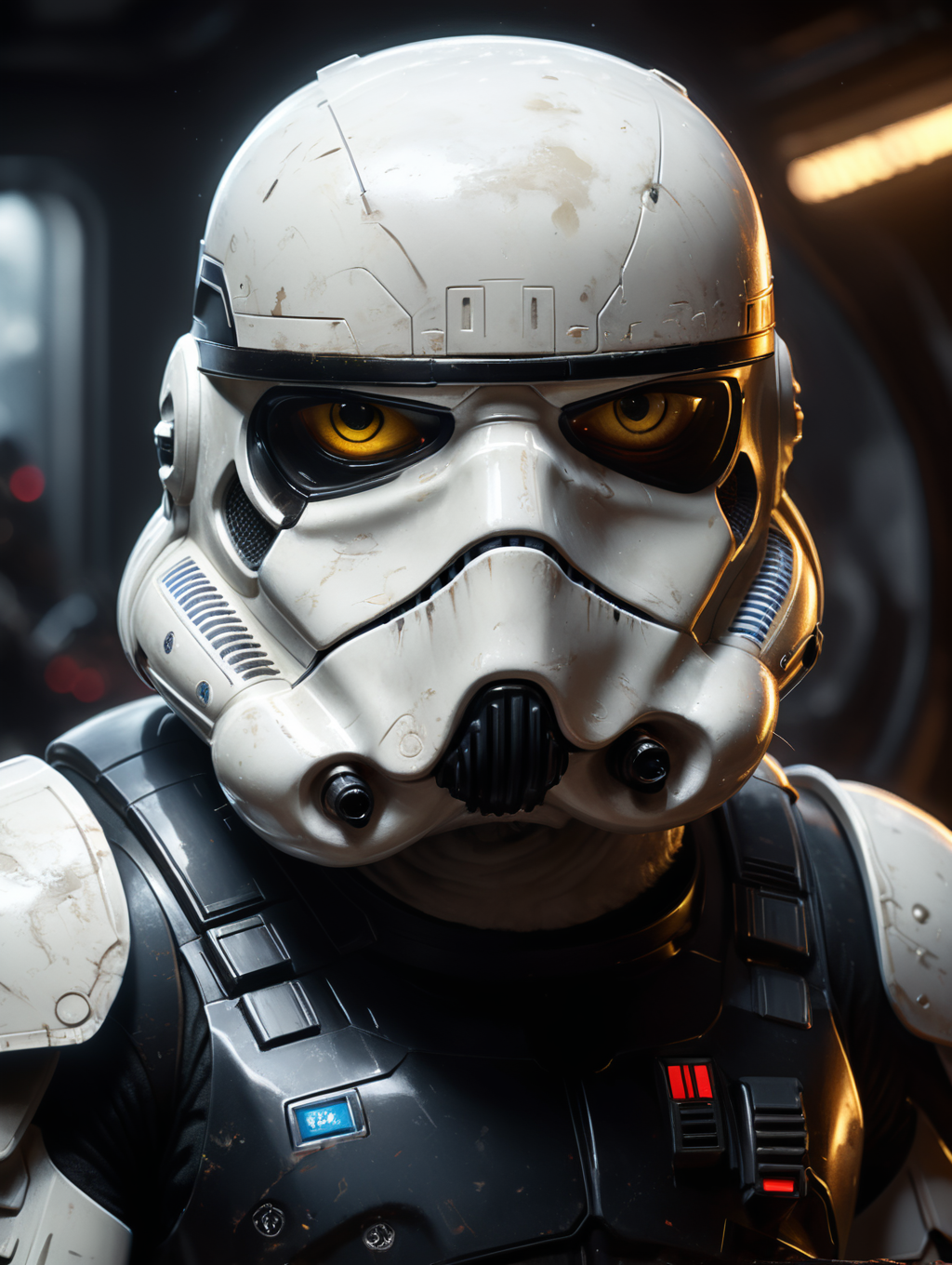 Premium Free ai Images | stormtrooper cat