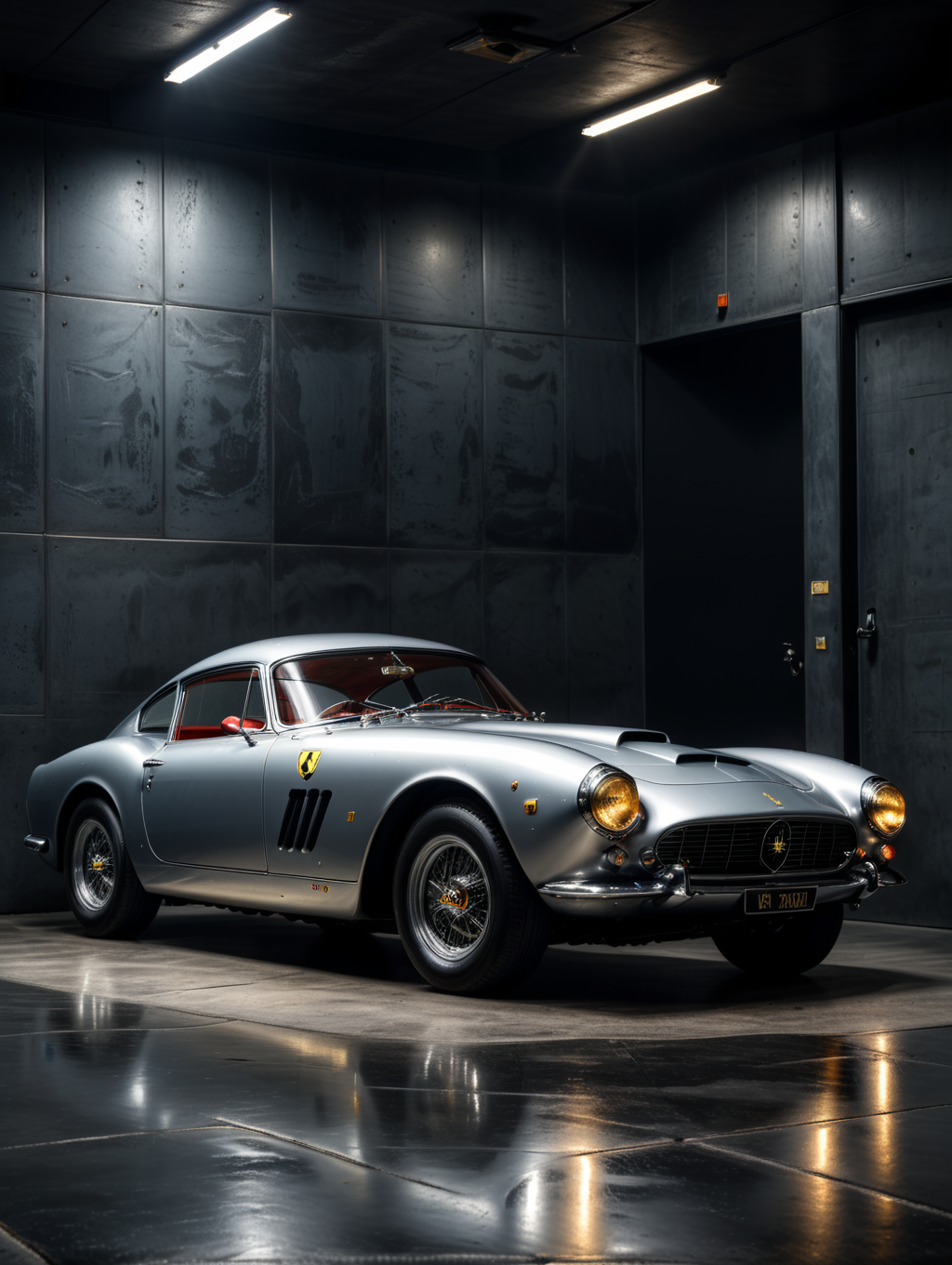 Premium Free ai Images | realistic photo of ferrari gt berlinetta ...