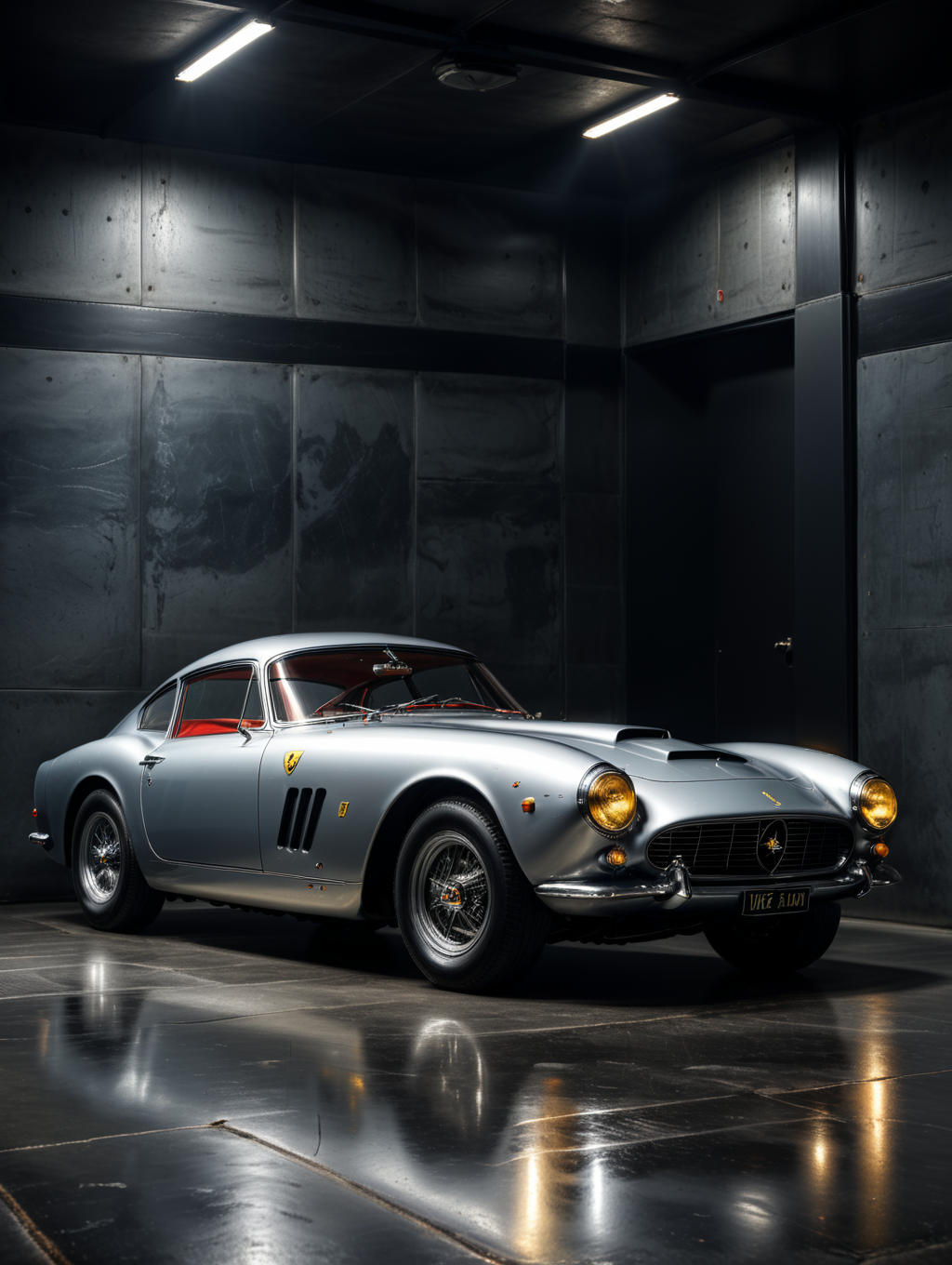 Premium Free ai Images | realistic photo of ferrari gt berlinetta ...