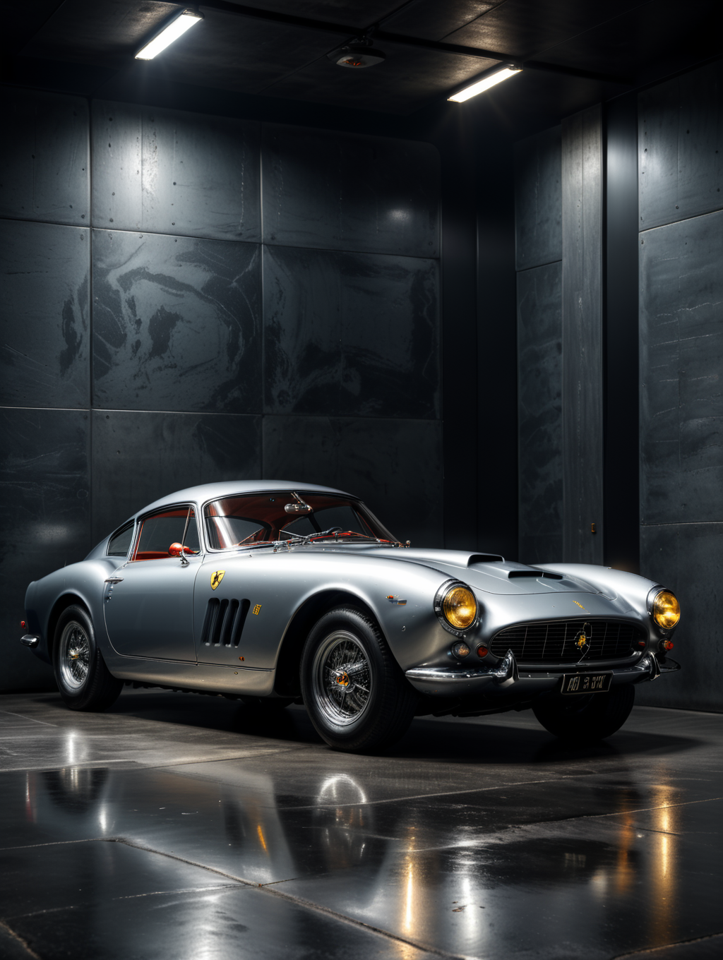 Premium Free ai Images | realistic photo of ferrari gt berlinetta ...