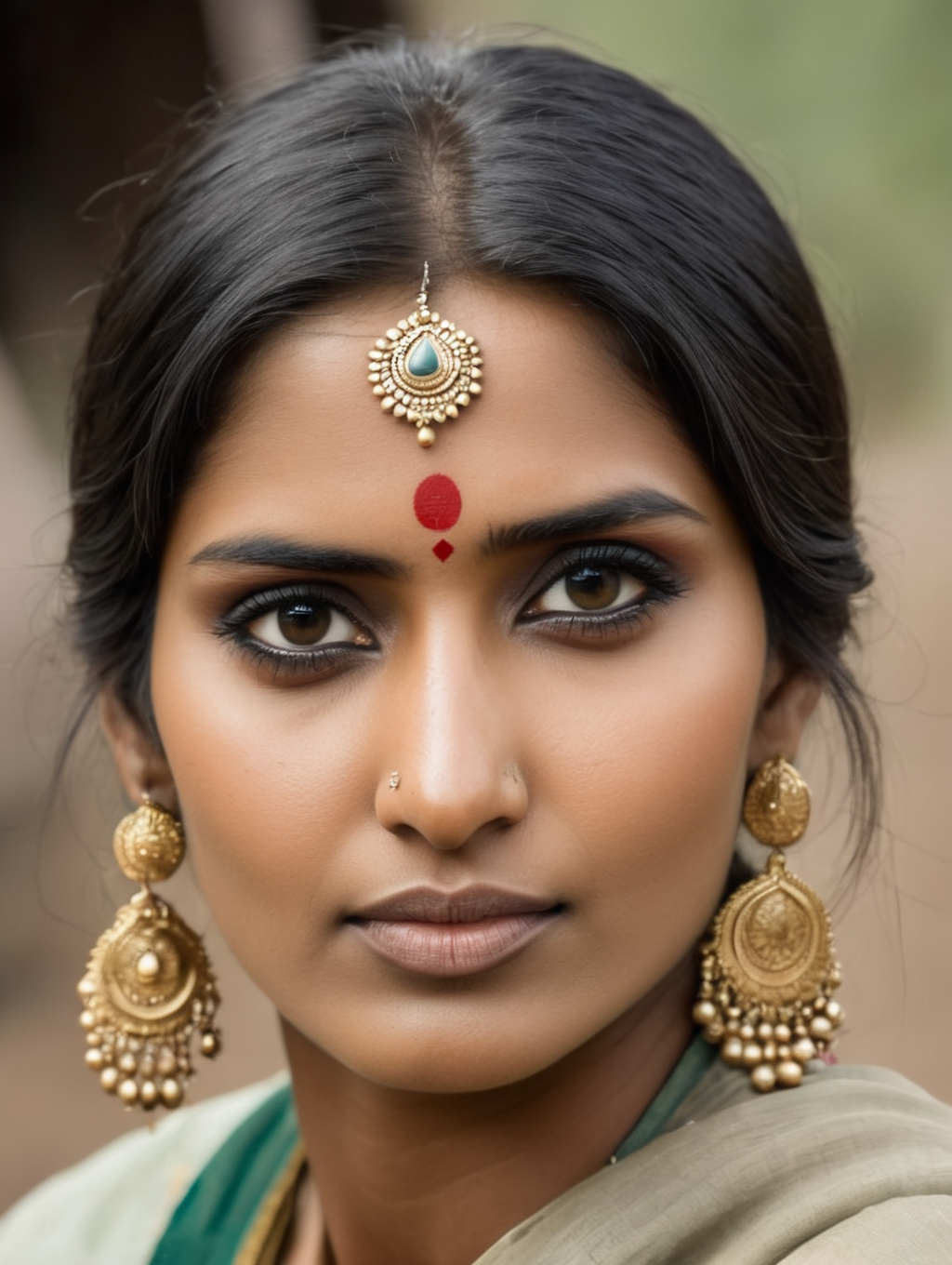 Premium Free ai Images | indian face women
