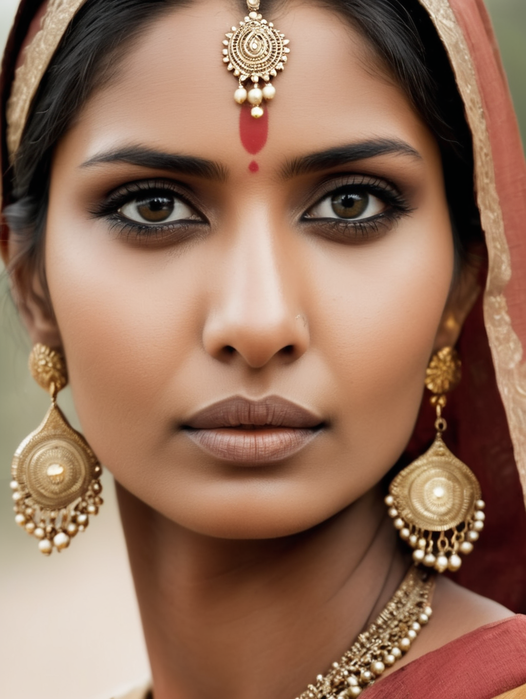 Premium Free ai Images | indian face women