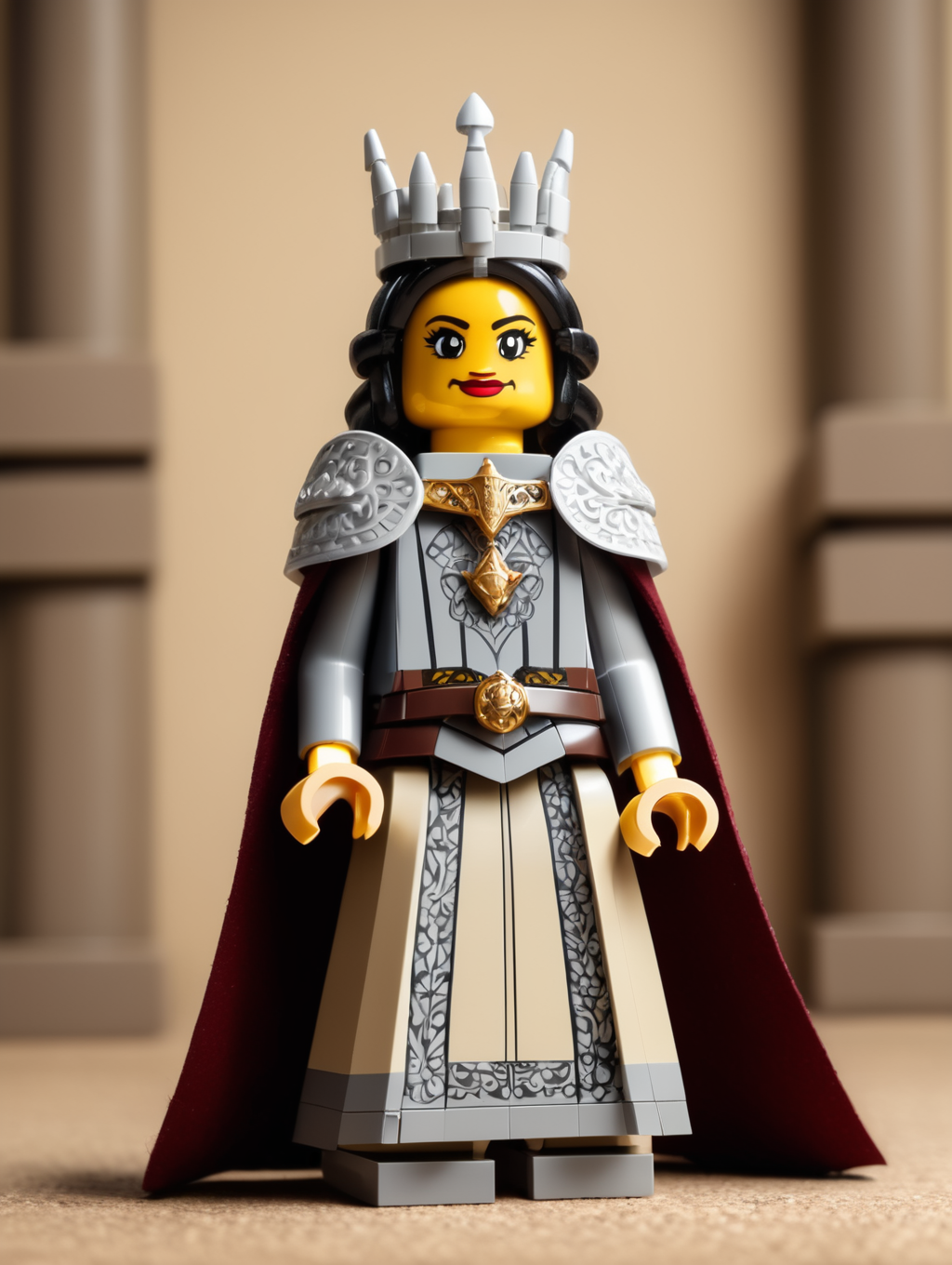 Premium Free ai Images | medieval queen as lego character