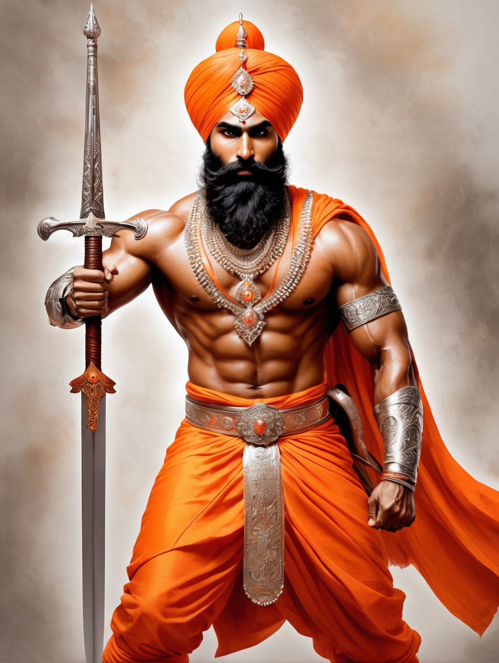 Premium Free ai Images | sikh warrior