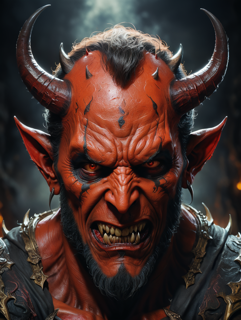 Premium Free ai Images | portrait devil