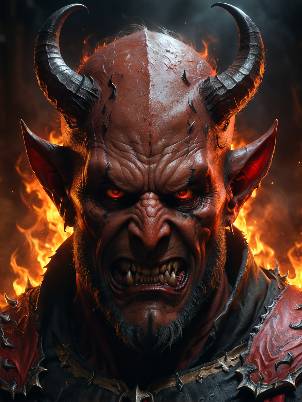 Premium Free ai Images | portrait devil