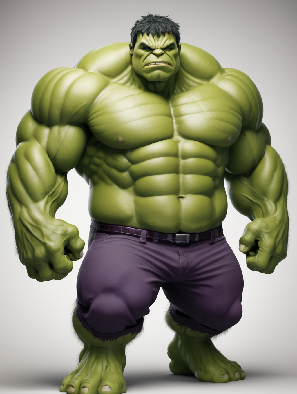 Premium Free ai Images | hulk chubby
