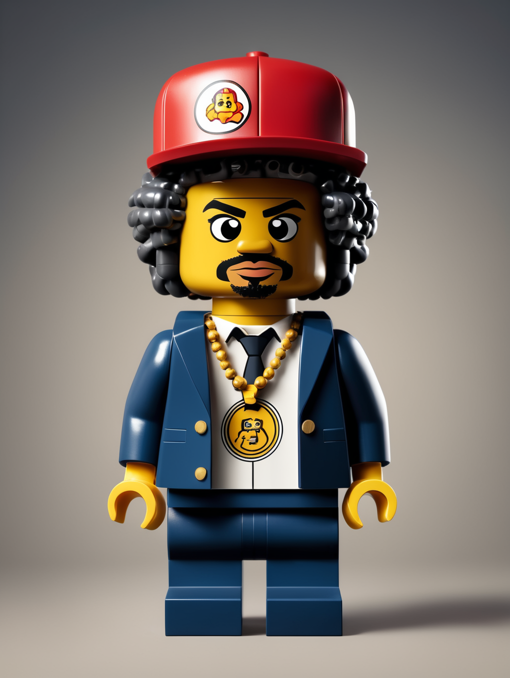Premium Free ai Images | rapper flow as lego character