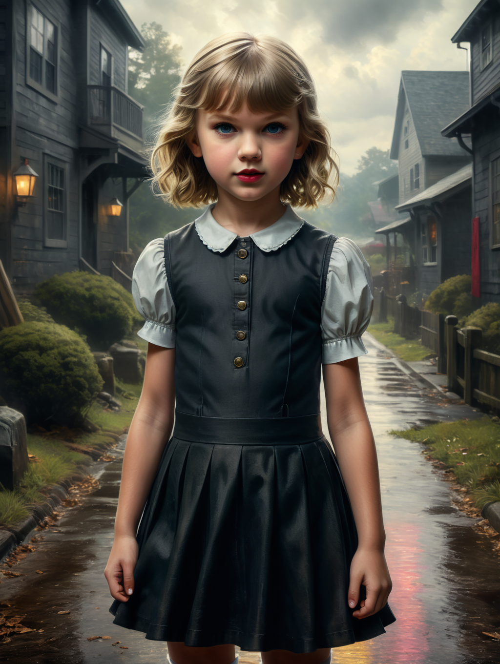 Premium Free ai Images | taylor swift as little girl