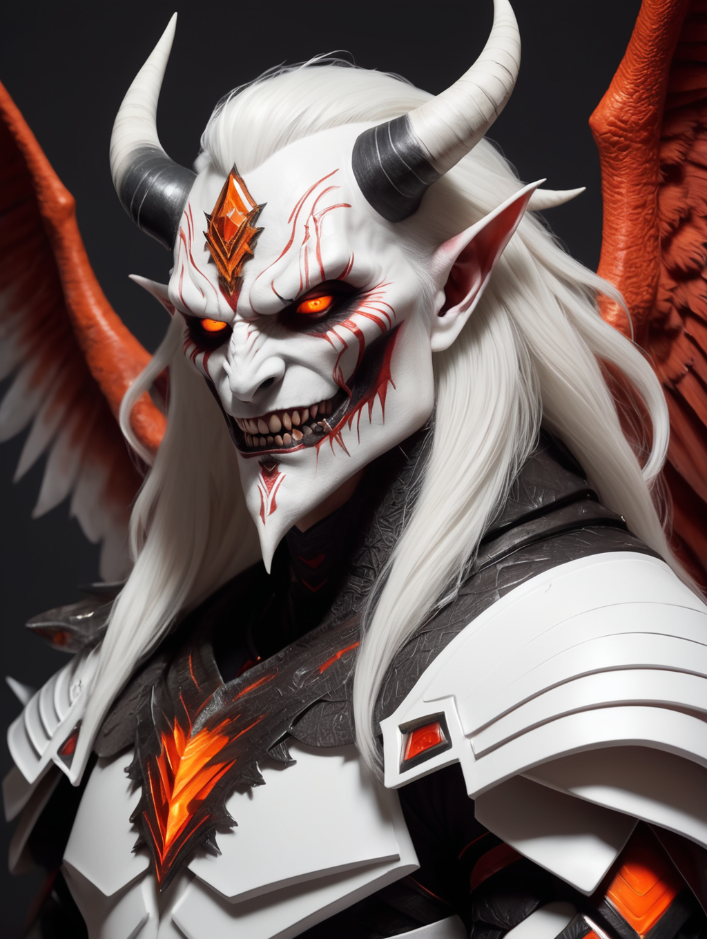 Premium Free ai Images | nombre slayher una criatura humanoide la ...