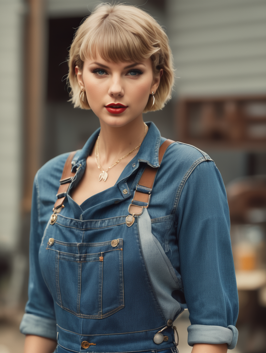 Premium Free ai Images | max analog style masterpiece taylor swift ...