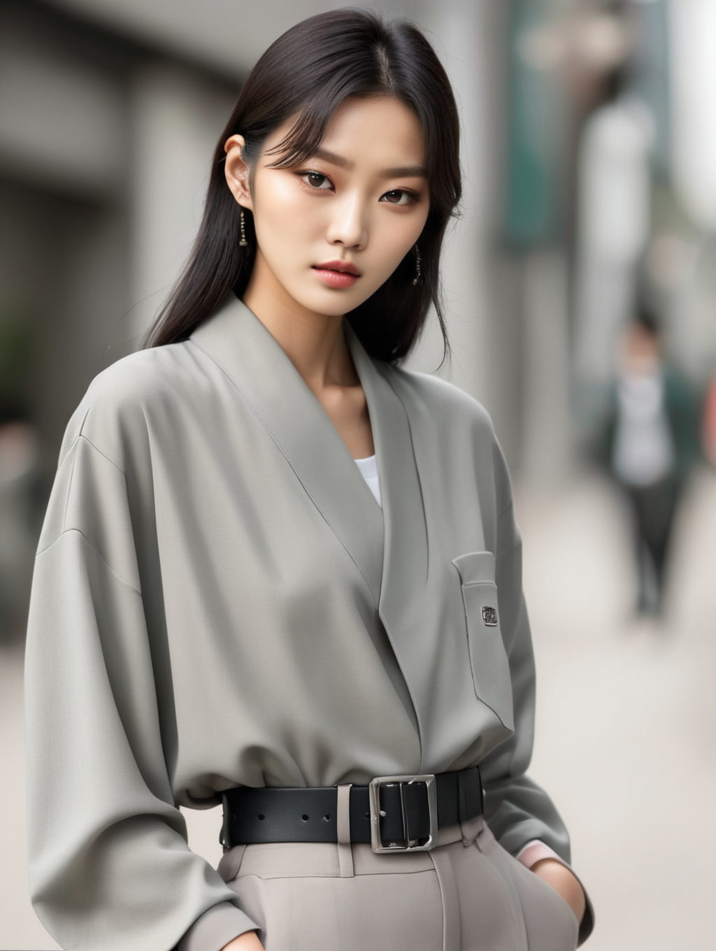 Premium Free ai Images | korean super model