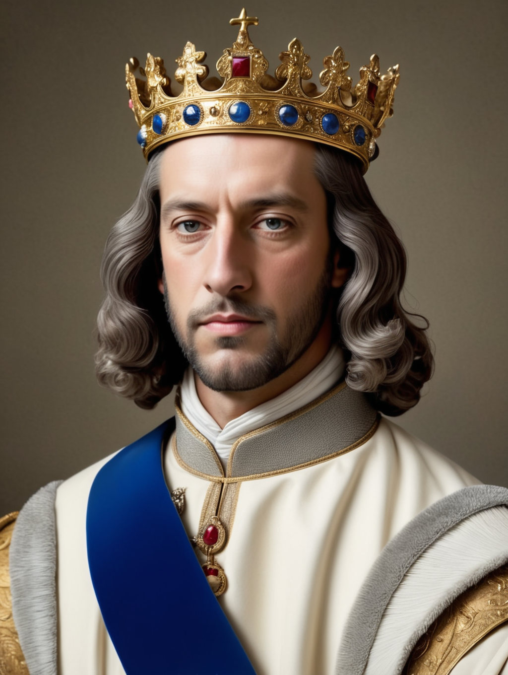 Premium Free ai Images | king louis vii of france
