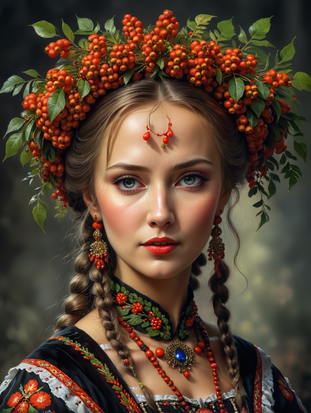 Premium Free ai Images | portrait of beautiful women from russian ...