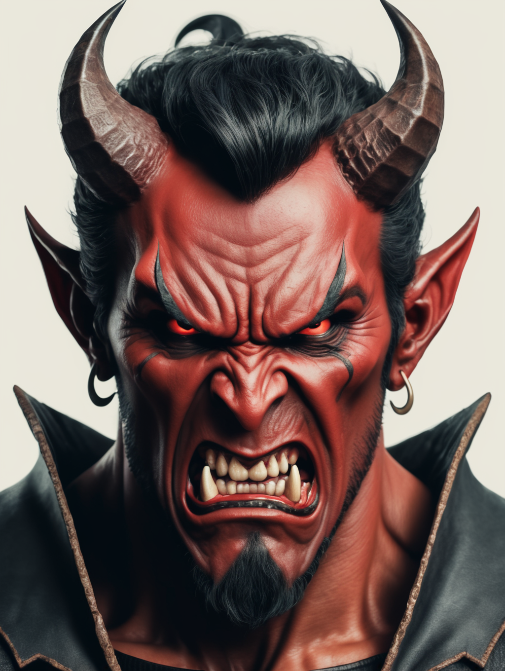 Premium Free ai Images | devil angry