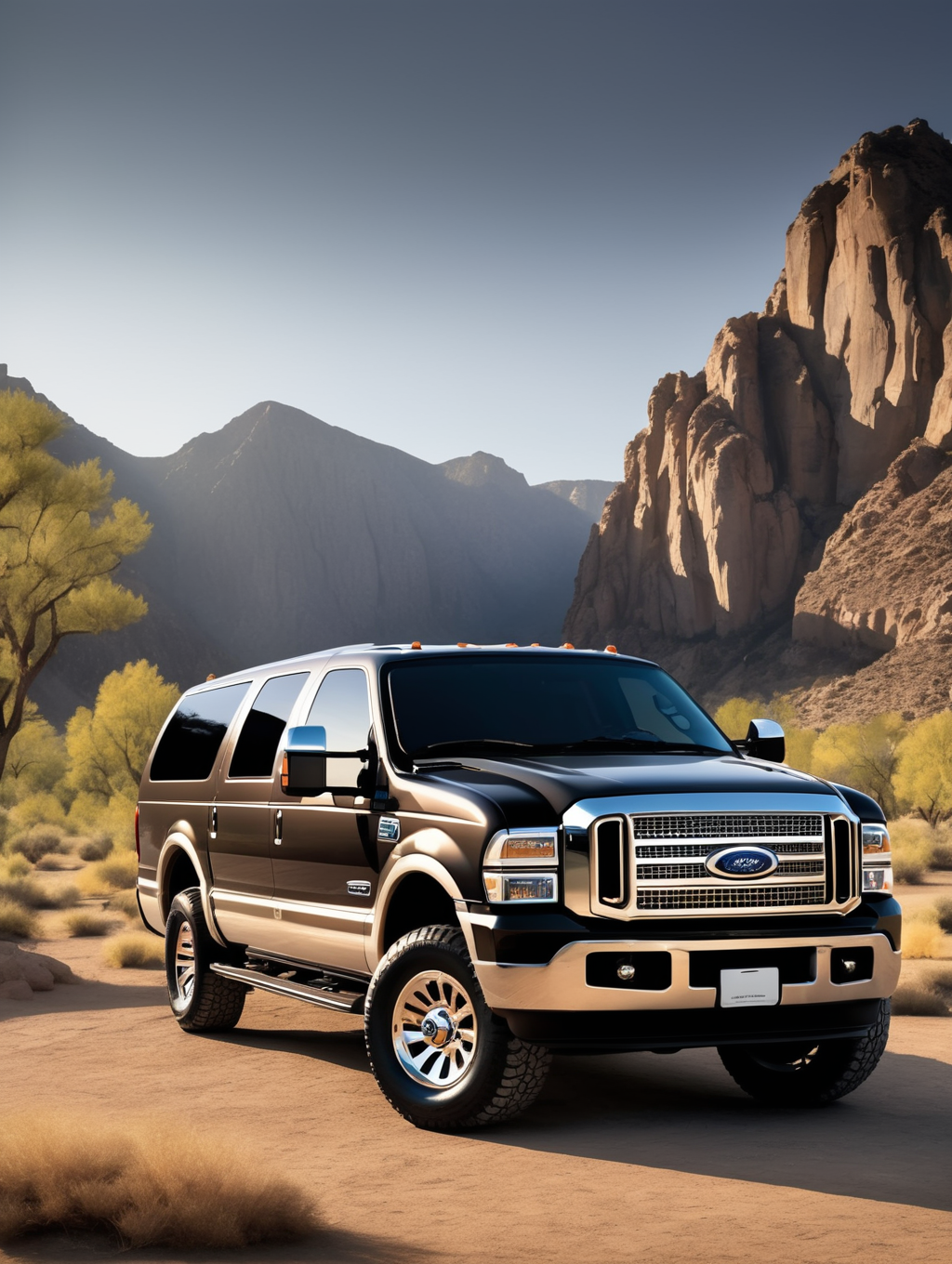 Premium Free ai Images | new ford excursion