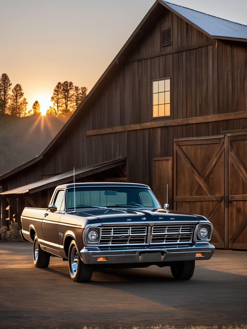 Premium Free ai Images | new ford ranchero