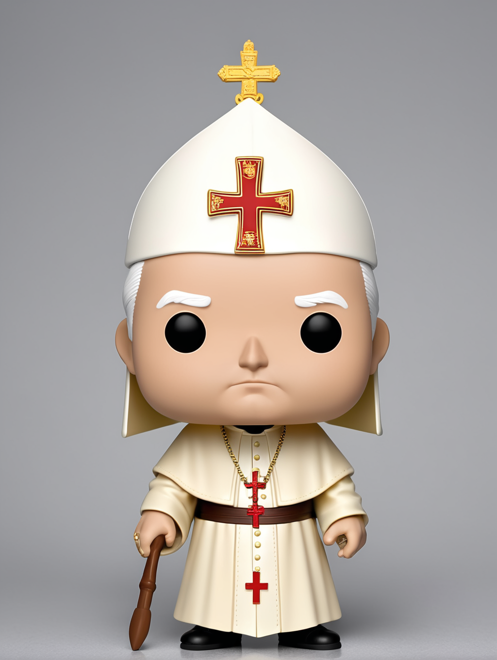 Premium Free ai Images | pope john paul ii as funko pop