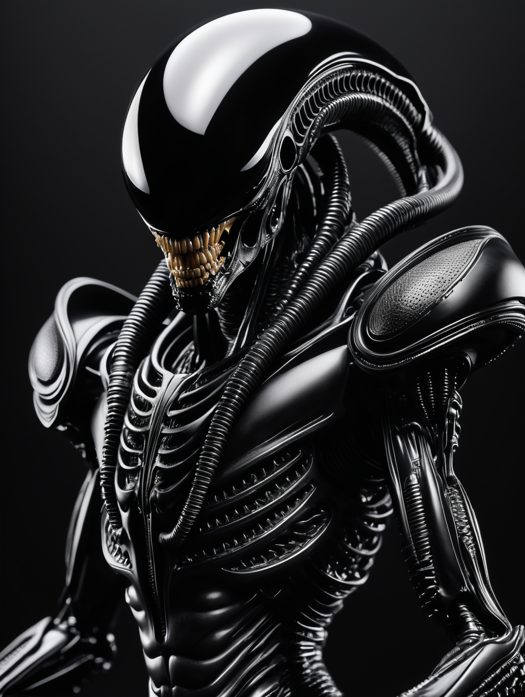 Premium Free ai Images | xenomorph alien alien avant garde simplygo ...