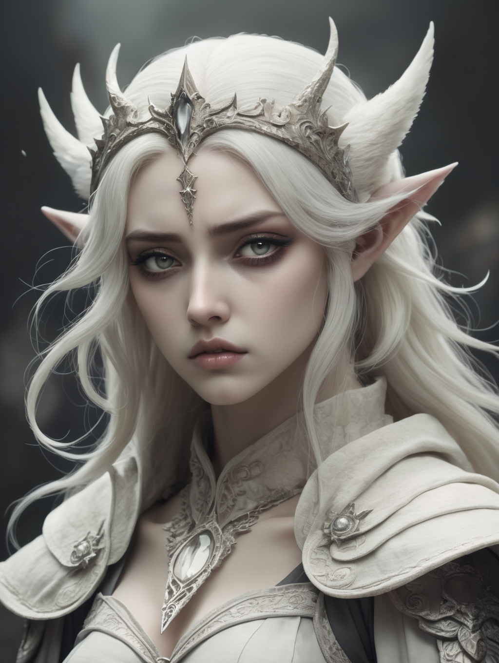 Premium Free ai Images | personification of despair as fantasy character