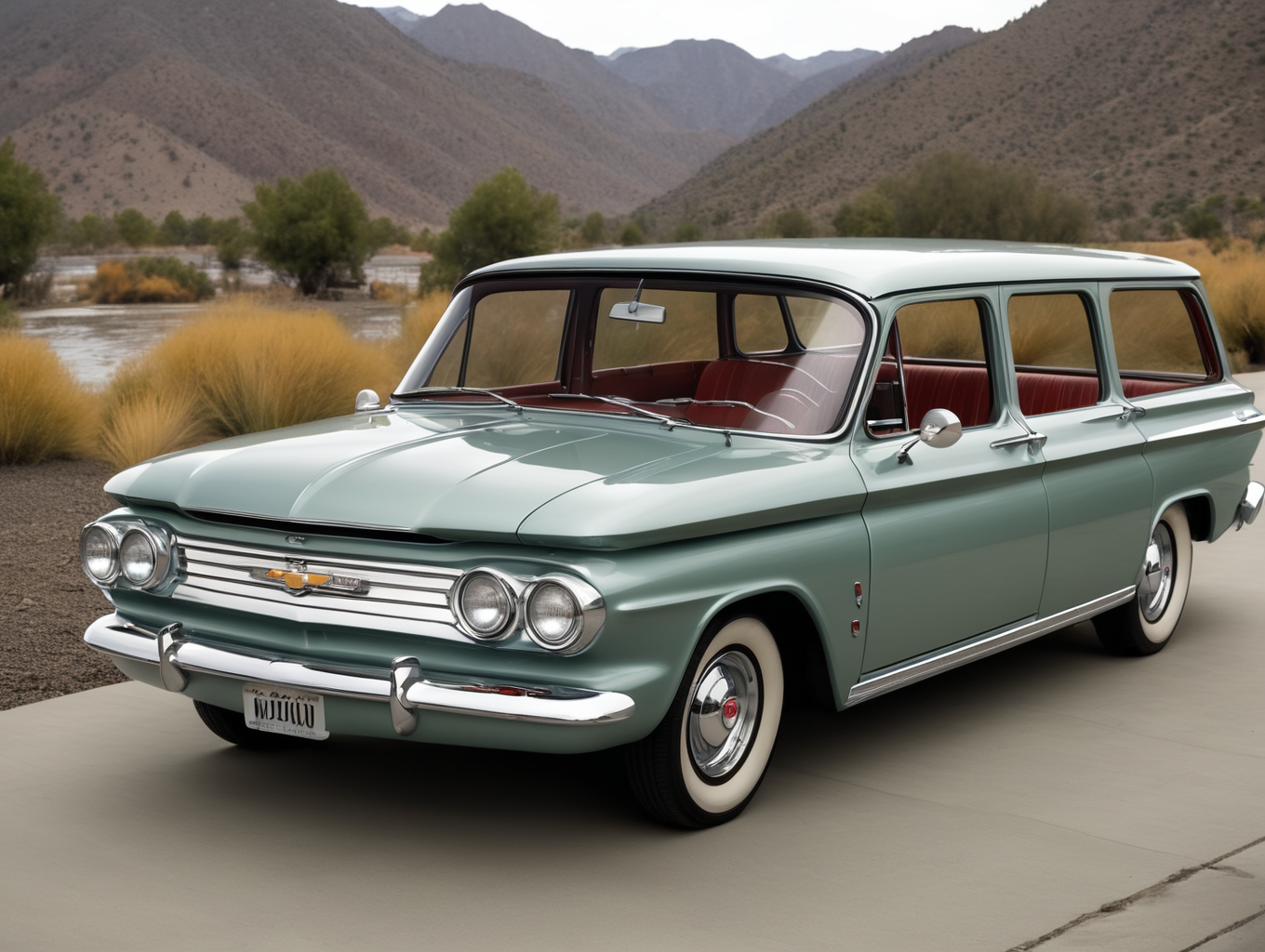 Premium Free ai Images | redesign chevrolet corvair series lakewood ...