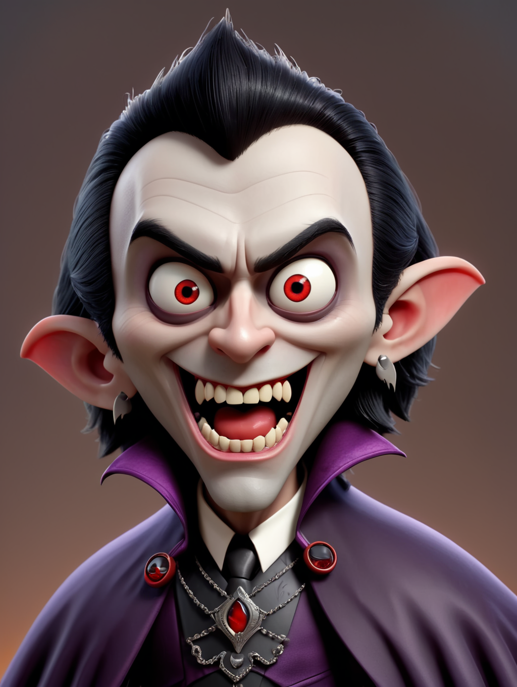 Premium Free ai Images | scary looking vampire for youtube video
