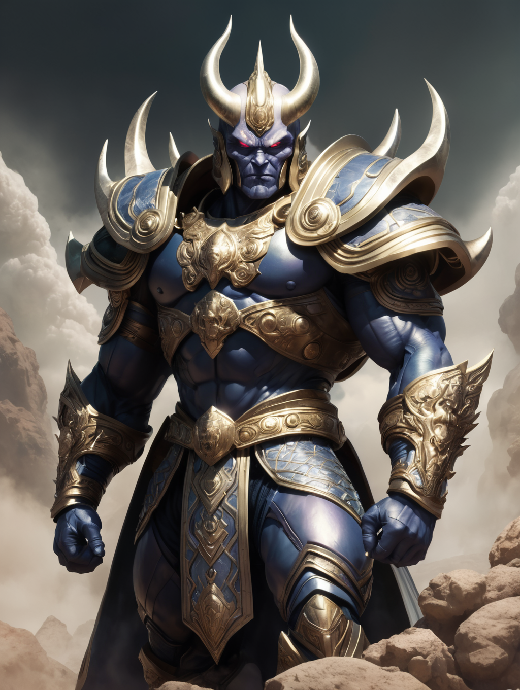 Premium Free ai Images | marvel character whose god of destruction ...