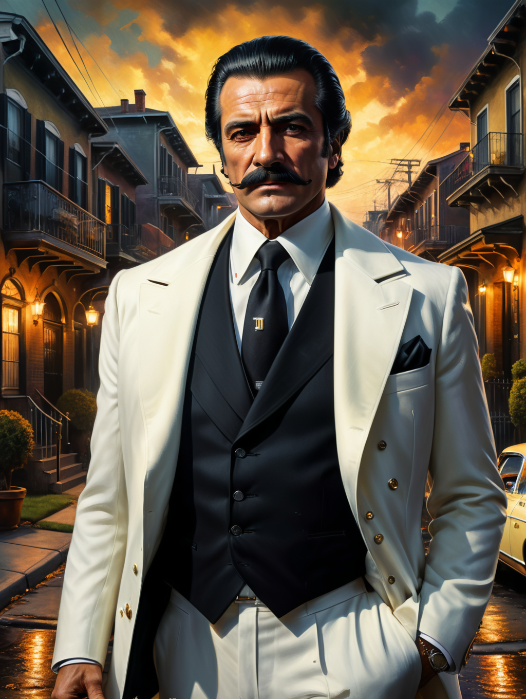 Premium Free ai Images | portrait of an italian mafioso from the in ...