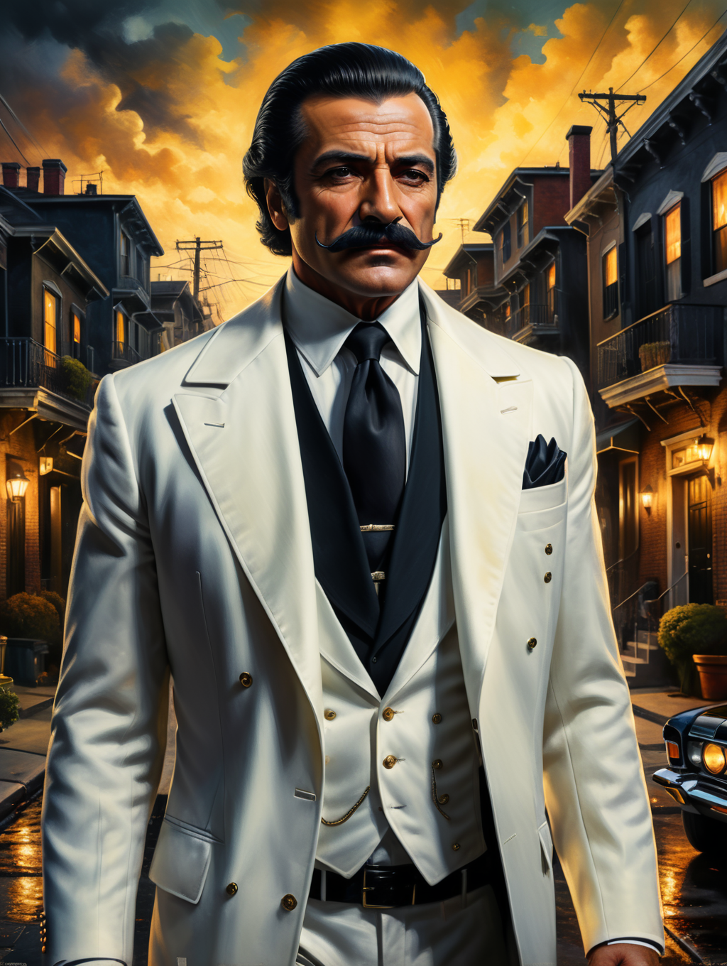 Premium Free ai Images | portrait of an italian mafioso from the in ...