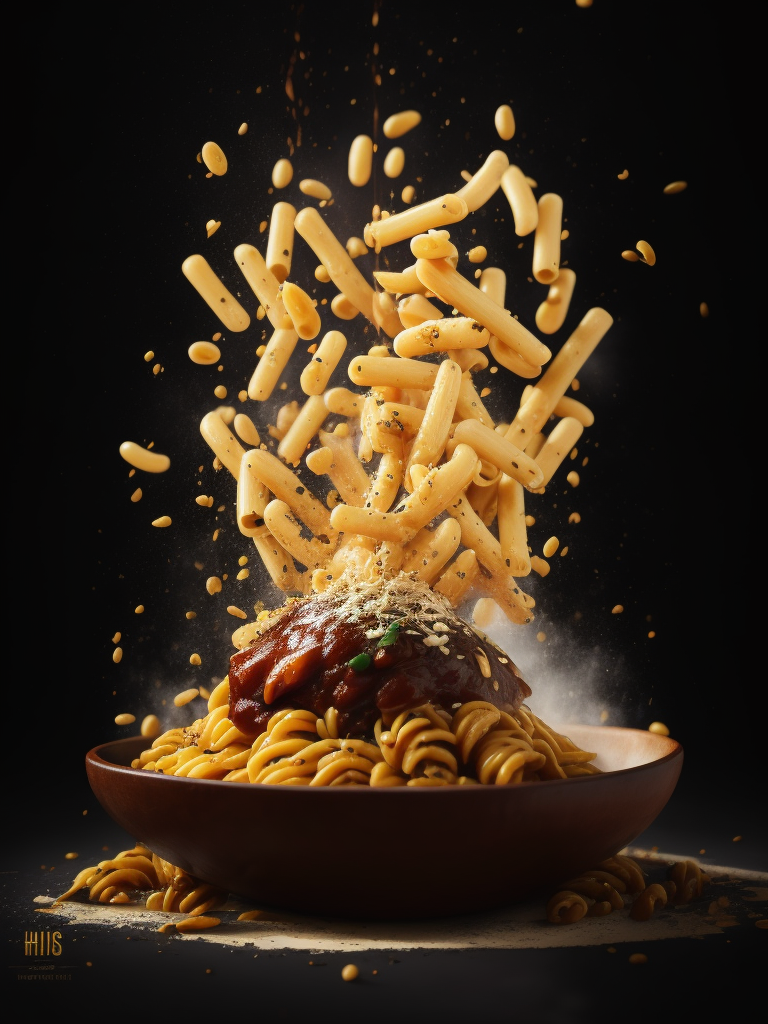 Premium Free ai Images | high quality cinematic food explosion italian ...