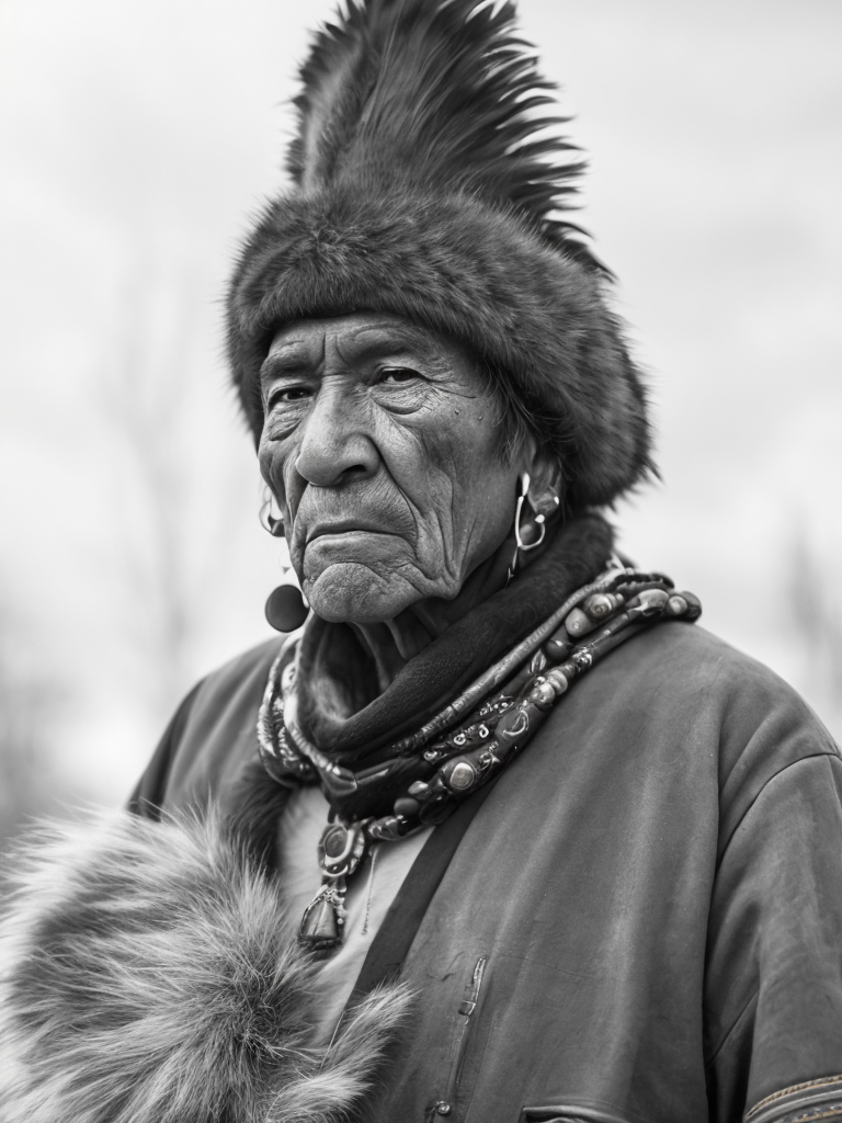 Premium Free ai Images | canadas first nations people rare historical ...