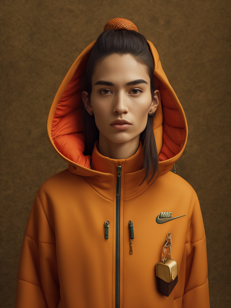 Premium Free ai Images | nike editorial portrait ultra detailed ...
