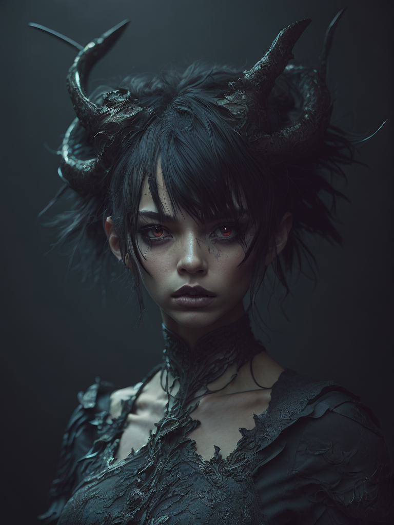 Lumenor Ai Image Generation Anime Girl Demon Nelliel Tu Oderschvank