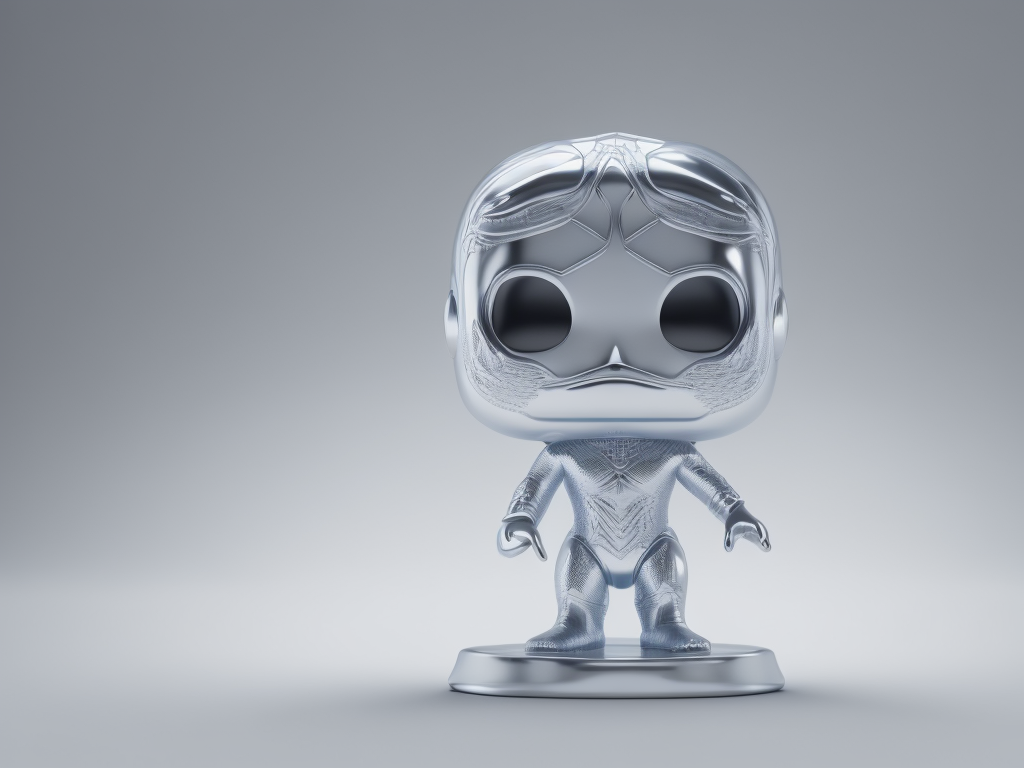 Premium Free ai Images | intricate portrait of render of funko pop of ...