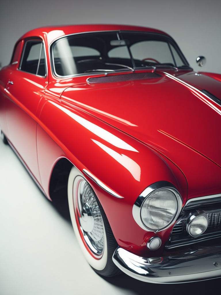 Premium Free ai Images | red car