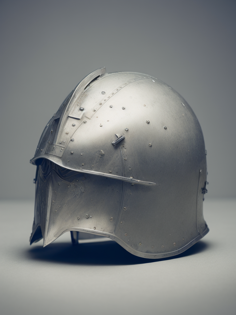 Premium Free ai Images | art of sapartan knights helmet fallen to the ...