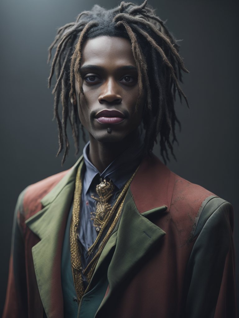 Premium Free ai Images | rasta joker portrait highly detailed beautiful ...